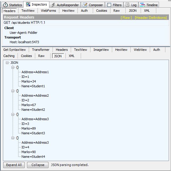 Using $select in ASP.Net Web API2 OData